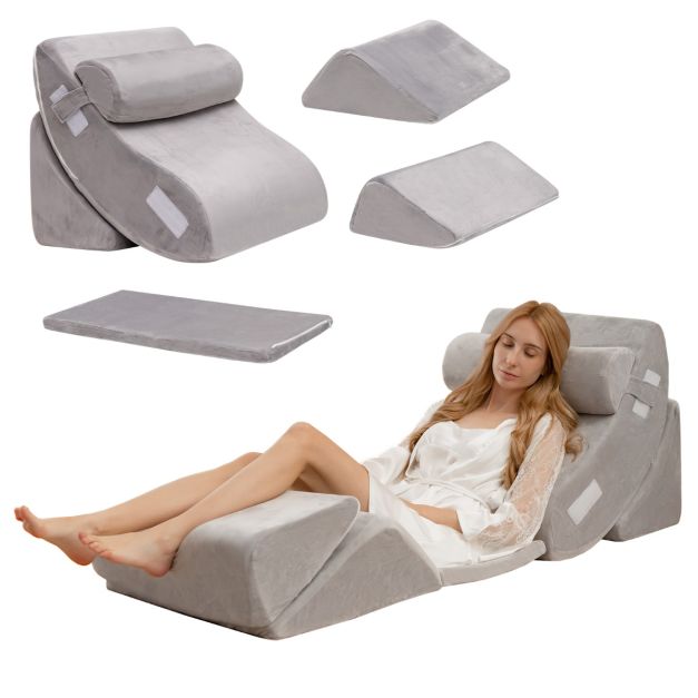 Lot de 6 Coussins/Oreillers de Lecture en Mousse à Mémoire Appuie-tête ...